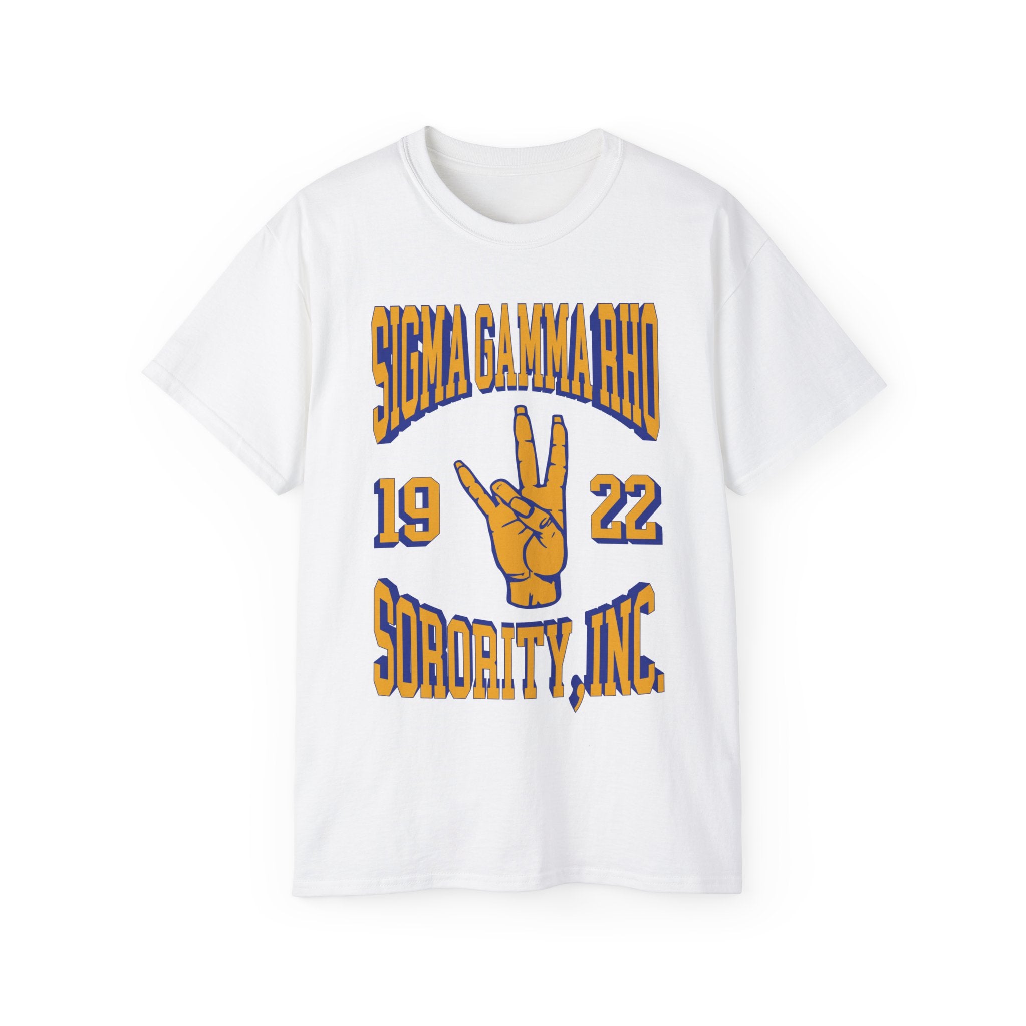 Sigma Gamma Rho Vintage Hand Sign Shirt – YARD MERCH